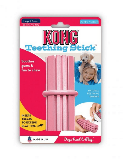 KONG Puppy Teething Stick Large – Barehams Pet and Garden Store