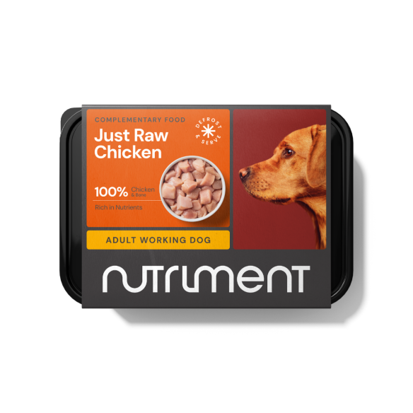 Nutriment Just Raw Chicken 500g – Barehams Pet and Garden Store